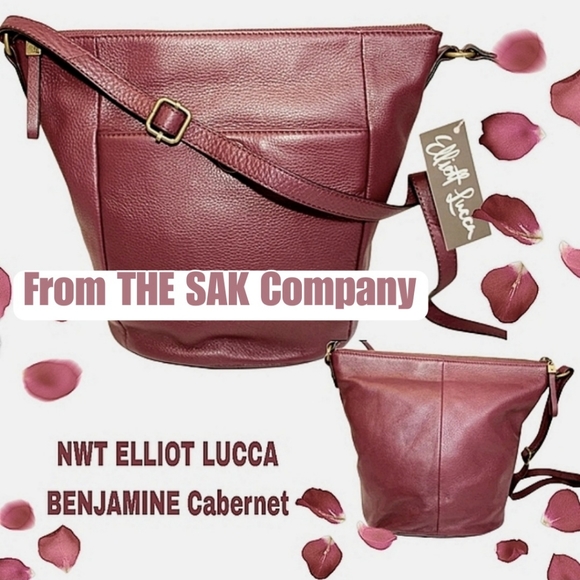 Elliott Lucca | Bags | Nwt Elliott Lucca Benjamine Soft Genuine Leather ...